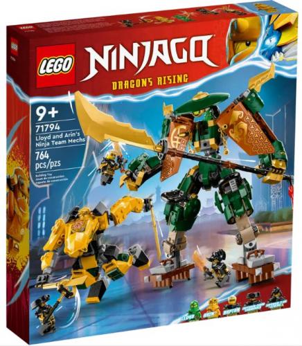 71794 Lego Ninjago Team Mech Ninja di Lloyd e Arin | Oggetti Fantastici