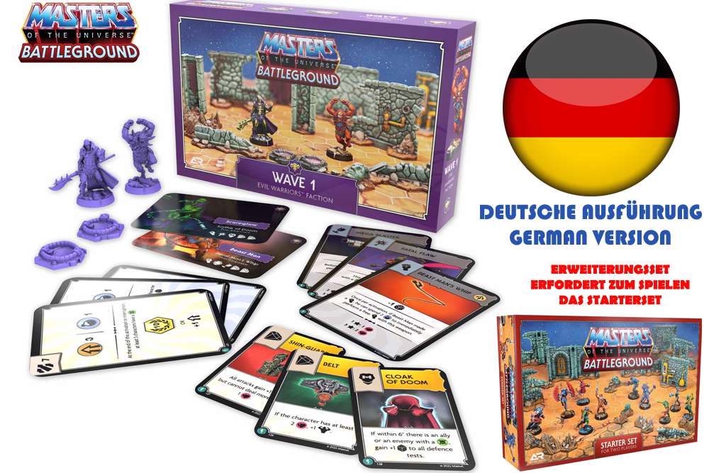 MOTU-BATTLEG.W1 EVIL WARRIORS GER – Oggetti Fantastici