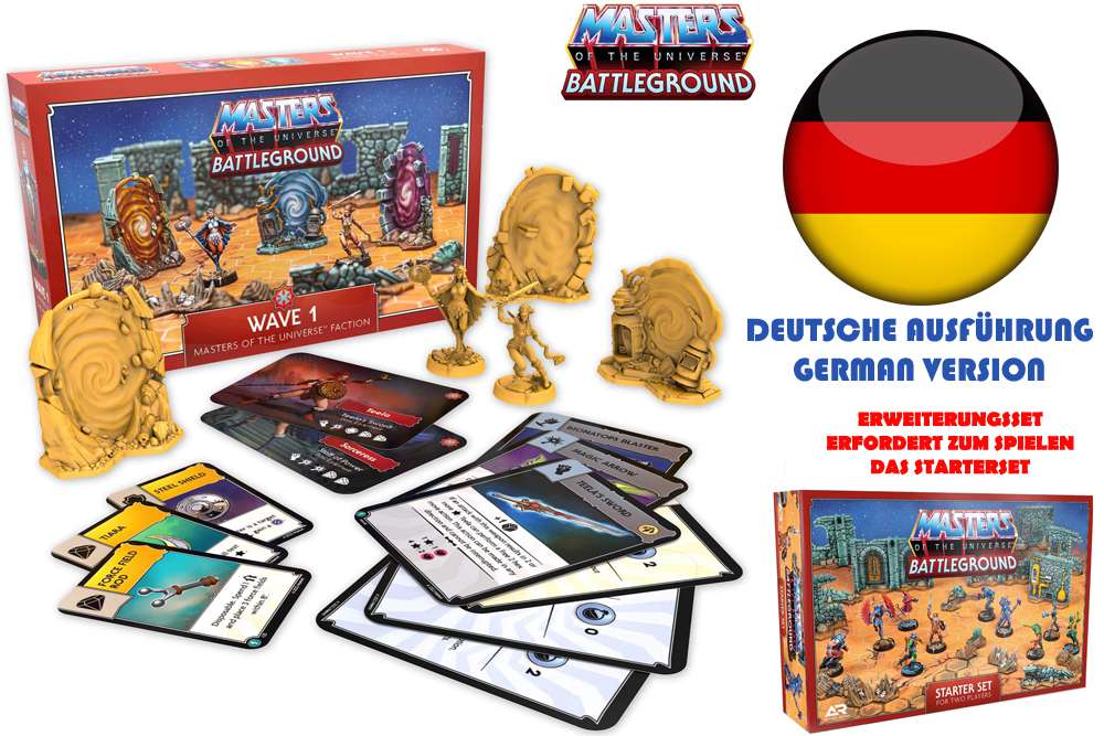 MOTU-BATTLEG.W1 MASTERS OT UNIVERSE GER – Oggetti Fantastici