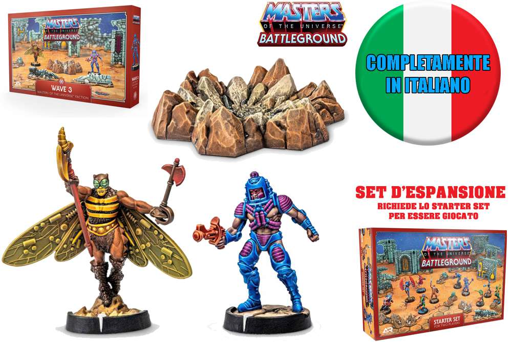 MOTU-BATTLEG.W3 MASTERS OT UNIVERSE ITA – Oggetti Fantastici