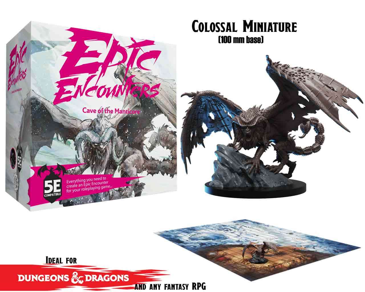 Epic Encounters: Cave of the Manticore – Oggetti Fantastici