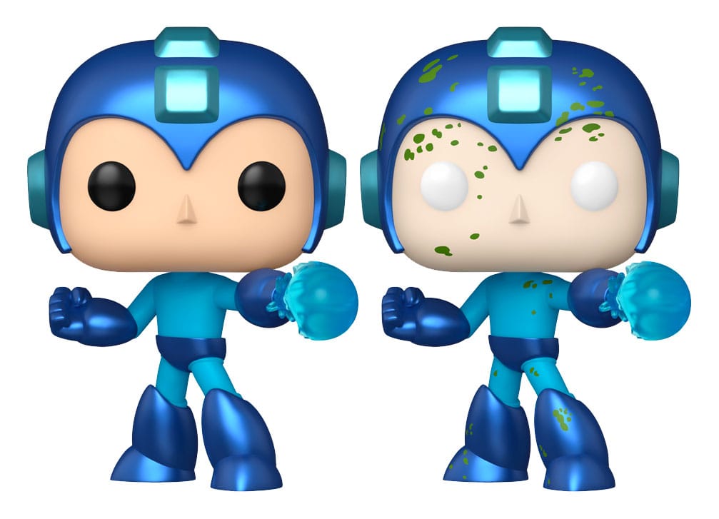 Funko Fusion POP! Games Vinyl Figures Mega Man w/CH 9 cm Assortment (6 ...
