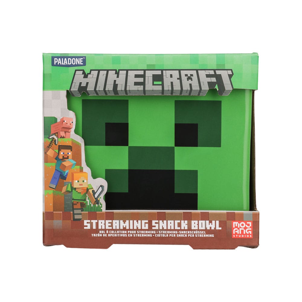 Minecraft Streaming Snack Bowl Creeper – Oggetti Fantastici