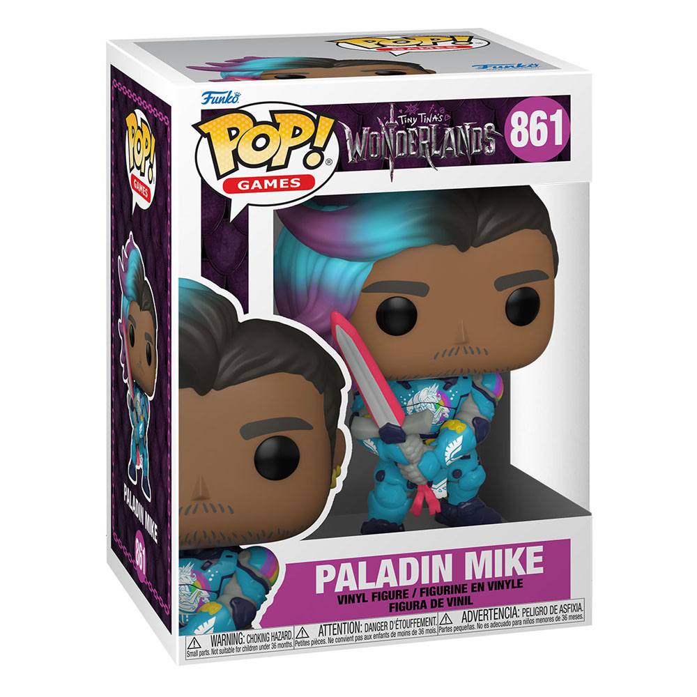 Funko Pop! – Games – Tiny Tina’s Wonderland #861 Paladin Mike – figure ...