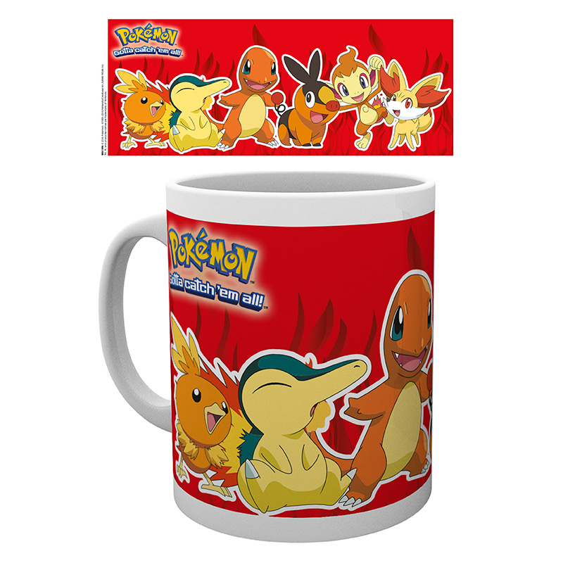 POKEMON - Mug - 320 ml - Fire Starters - subli - box | Oggetti Fantastici